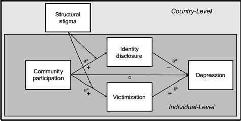 Proposed Multilevel Model Of The Association Between Community