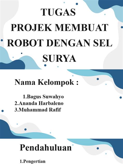 Tugas Projek 1 Pdf