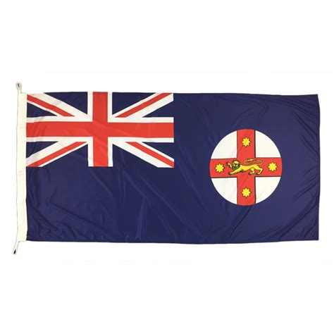 Nsw State Flag Various Size And Finish Options Flagworld