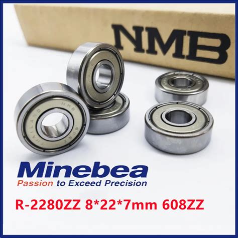 50pcs Nmb 마인베아 고속 베어링 R 2280zz 8227mm 608zz 스케이트 보드 롤러 블레이드 스케이트 휠