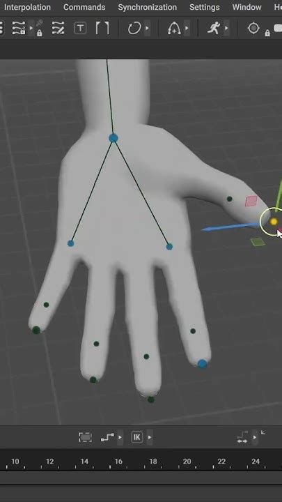#Cascadeur - AutoPosing for Hands (Upcoming) #3d #animation #gamedev - YouTube