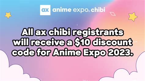 Special Exclusive For Anime Expo Chibi Attendees Anime Expo