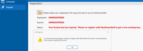 how to register documentation ad reports maxpowersoft