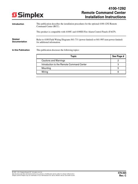 Remote Command Center Download Free Pdf Electrical Wiring Electromagnetic Interference