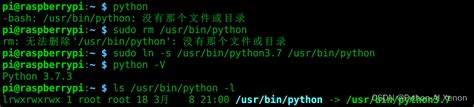 树莓派python环境配置：删除python 2、默认使用python 3及配置python镜像源指南 树莓派卸载python2 csdn博客