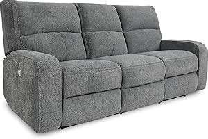 Parker Living Polaris Bizmark Grey Power Reclining Sofa