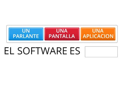 Compu Software Hardware Complete The Sentence