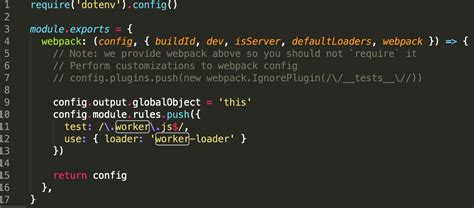 custom webpack config · vercel next js · discussion 16163 · github