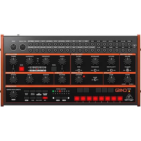 Behringer Grind Hybrid Semi Modular Synthesizer Guitar Center Behringer Grind Hybrid Semi Modular Synthesizer Guitar Center