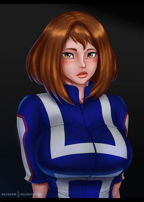 Ochako Uraraka By Lagunatorest On Deviantart