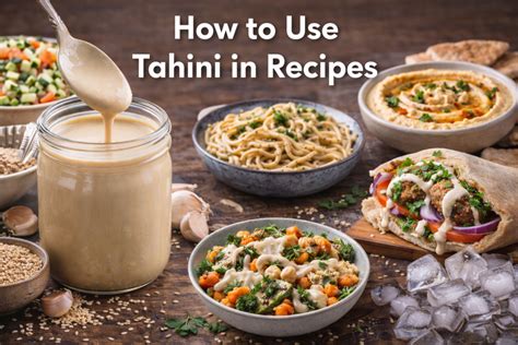 How To Use Tahini In Recipes Easy Tips And Delicious Ideas