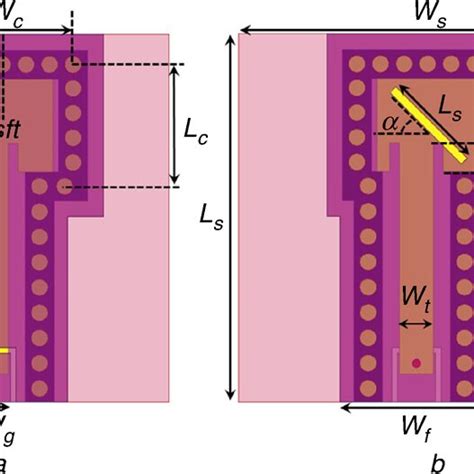 Field Distribution And Surface Current A Electric Field Distribution In