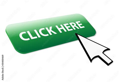 CLICK HERE Web Button Mouse Cursor Icon Connection Start D Stock Vector Adobe Stock