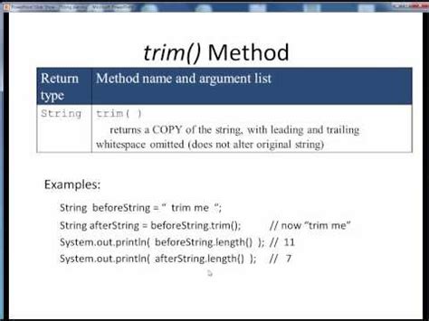 String Parsing YouTube