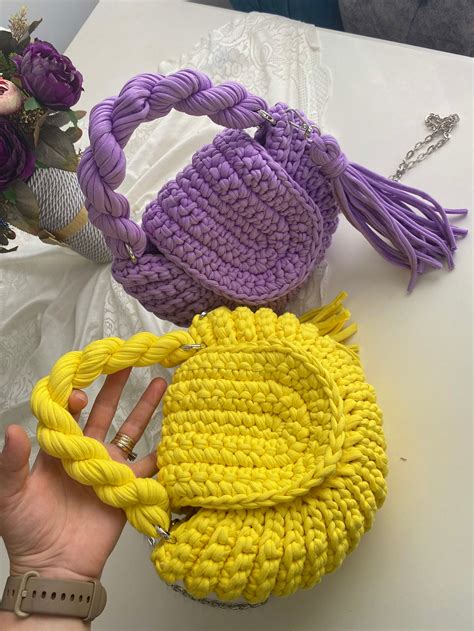 Summer Sea Shell Shaped Crochet Bagshell Bagcrochet Shell Bagcrochet