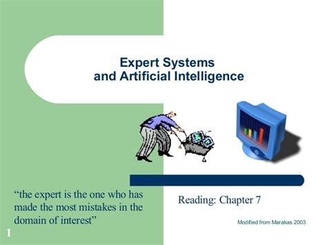 Lecture5 Expert Systems And Artificial Intelligence