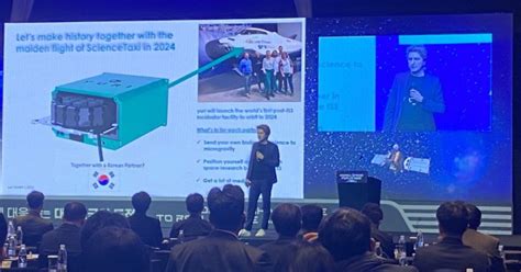 [코리아스페이스포럼2022] 사이언스 택시 우주로 보내 미세중력 환경서 실험