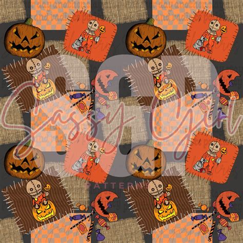 Trick Or Treat Patchwork Sassy Girl Patterns