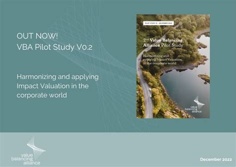 Value Balancing Alliance On Linkedin Valuebalancingalliance Sustainablefuture Vbamethodology