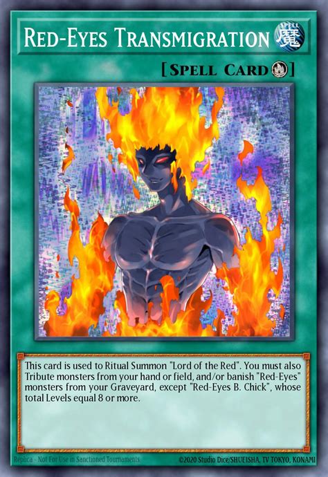 Red Eyes Transmigration Yu Gi Oh Card Database Ygoprodeck