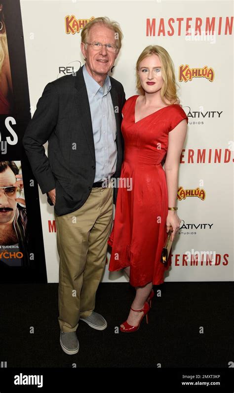 Ed Begley Jr Poses With His Daughter Hayden At The Premiere Of The