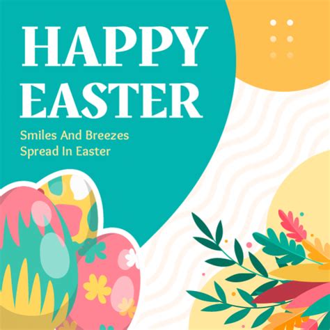 Easter Facebook Post Design Template