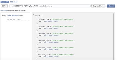 Facebook How To Write Nested Graph Api Request Stack Overflow