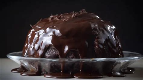 블루베리 토핑을 얹은 초콜릿 맛 푸딩 케이크 삽화 설계 Png 일러스트 및 Psd 이미지 무료 다운로드 Pngtree