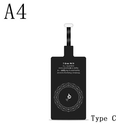 Qi Wireless Charger Receiver Charging Adapter Rece Grandado
