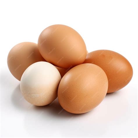 Premium Ai Image Eggs With White Background High Quality Ultra Hd