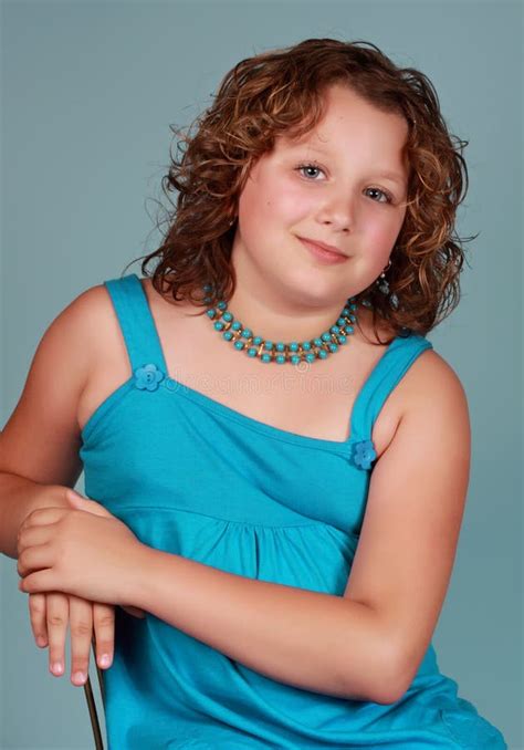 Preteen Girl Stock Image Image Of Blond Cute Caucasian 10550451