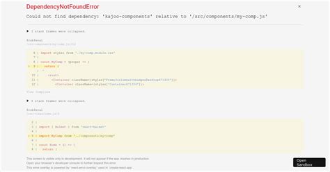 Demo Project Codesandbox