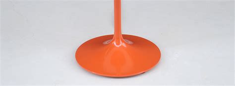 Bill Curry Stemlite Orange Mushroom Lamp For Design Line Danish Modern La