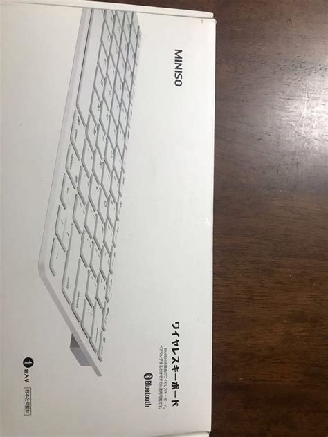 Miniso Wireless Keyboard Computers Tech Parts Accessories Computer Keyboard On Carousell