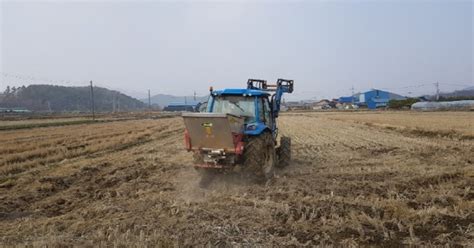 장성군 유기질 비료‧토양개량제 지원