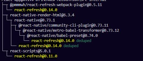 Reactjs Cannot Find Module React Node Modules React Refresh Runtime Js Stack Overflow
