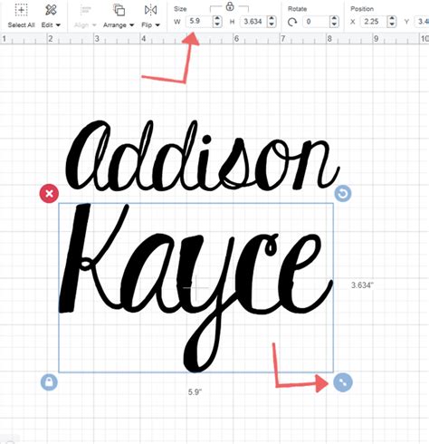Using Text In Cricut Design Space Welding And Resizing Text Poofy Cheeks