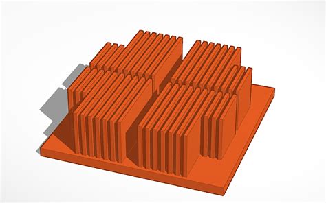 3d Design Cpu Heatsink Tinkercad