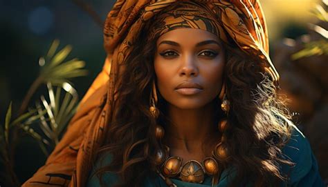 Una Hermosa Mujer Joven Confiada Y Sonriente Mirando A La C Mara Generada Por Inteligencia