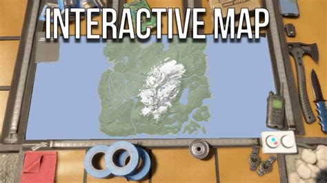 Sons Of The Forest Interactive Map All Locations Weapons Caves
