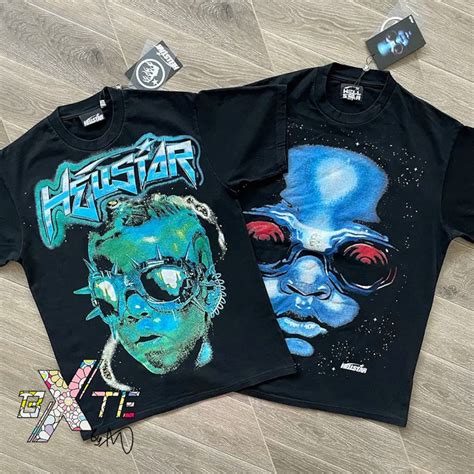 Hellstar The Future Is Hellstar Retro T Shirt High Quality Y2k Tee Etsy