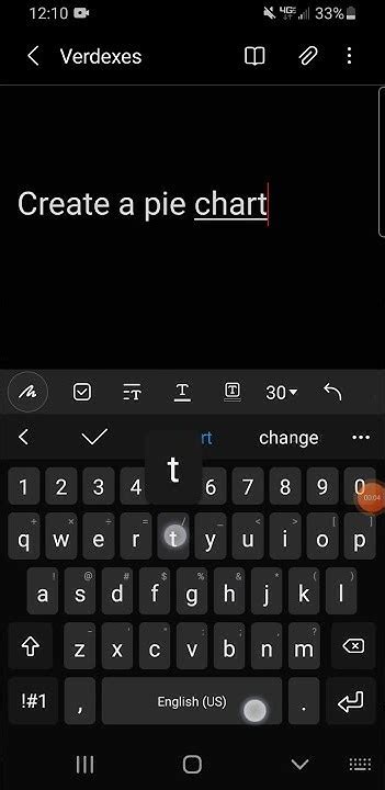 How To Make A Pie Chart Excel Mobile Use Shorts Youtube