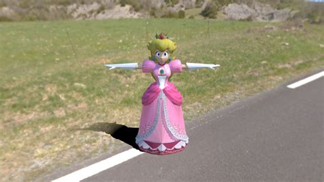 Peach Download Free 3d Model By Klk Mn Oscar3dmodel 4564acf