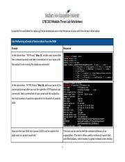 CYB Module Three Lab Worksheet Docx CYB Module Three Lab Worksheet Complete This