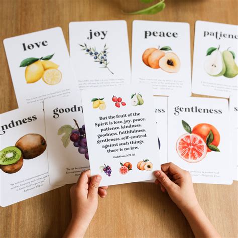 The Fruit Of The Spirit Devotional Cards Brighter Day Press