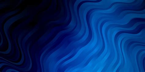 Light Blue Vector Layout With Curves Colorful Geometric Sample With Gradient Curves Template For