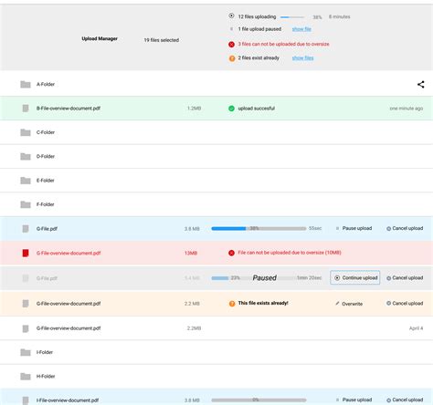 ux upload progress · issue 1001 · owncloud web · github