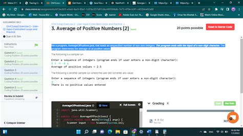 Solved M Inbox 176 X Assignment Info Ch4 Loop Exercise 2