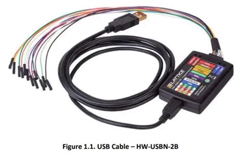 Lattice Hw Usbn 2b Programming Cables User Guide