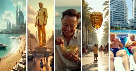 Trump Gaza Tra Lusso E Statue Doro Il Video Ai Fa Arrabbiare Tutti